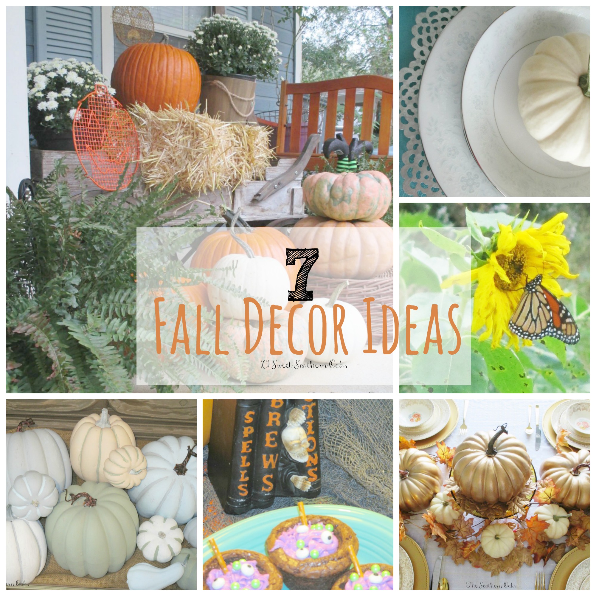 Seven Fall Decor Ideas - Sweet Southern Oaks