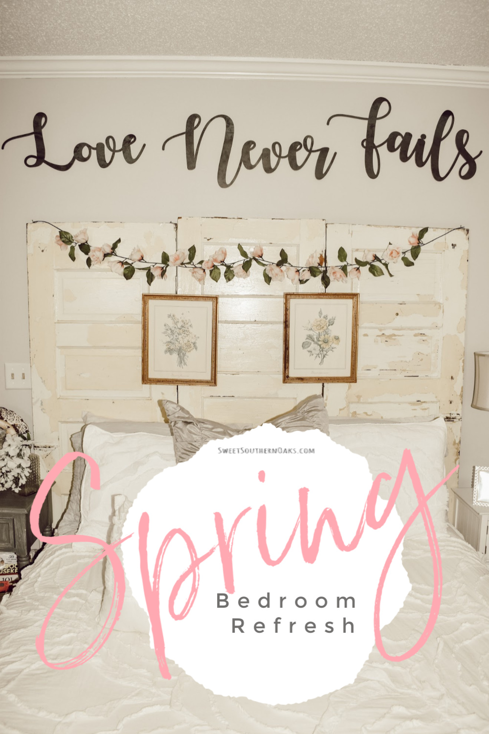 Spring Bedroom Refresh - Sweet Southern Oaks